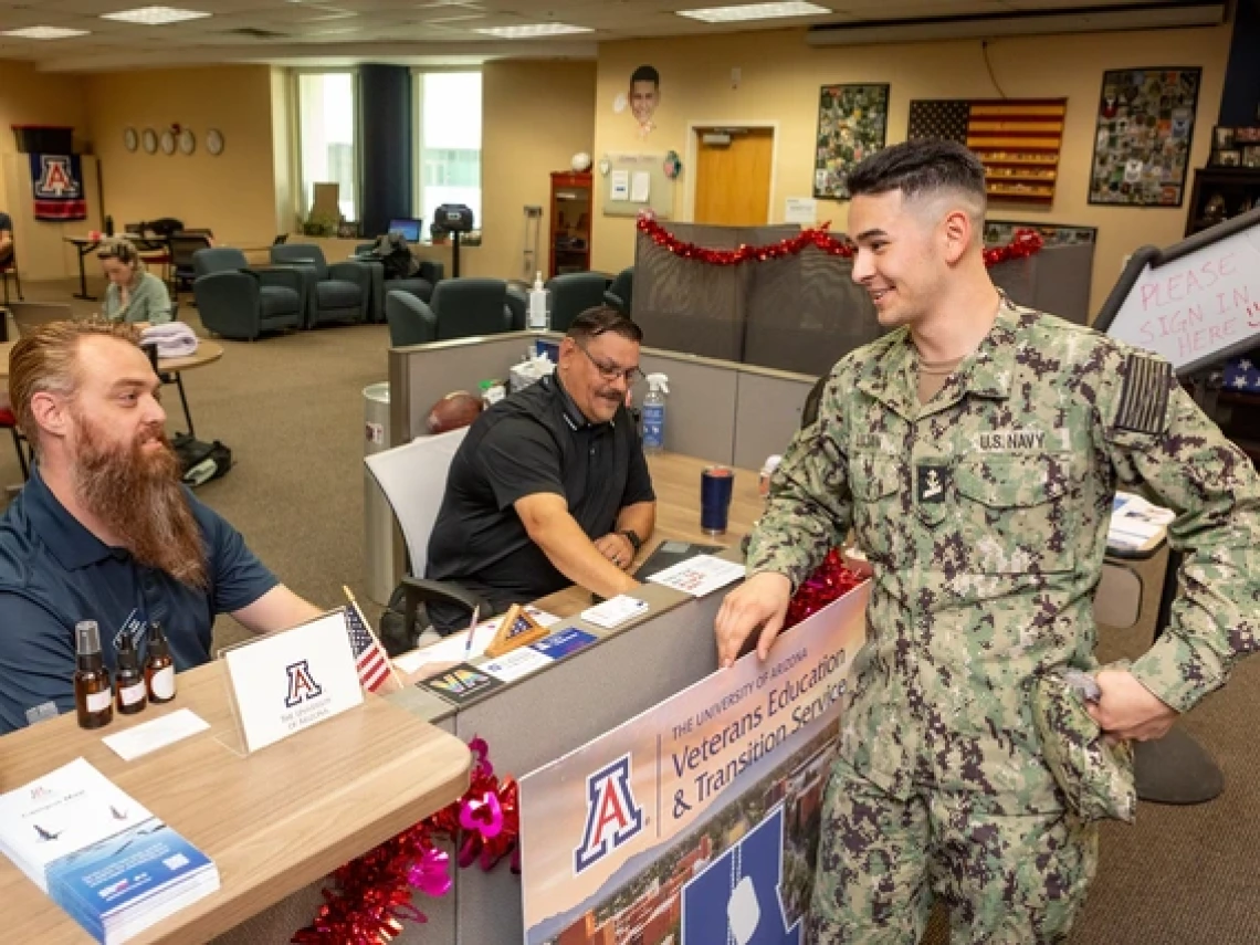From service to school: How the U of A supports military-connected ...